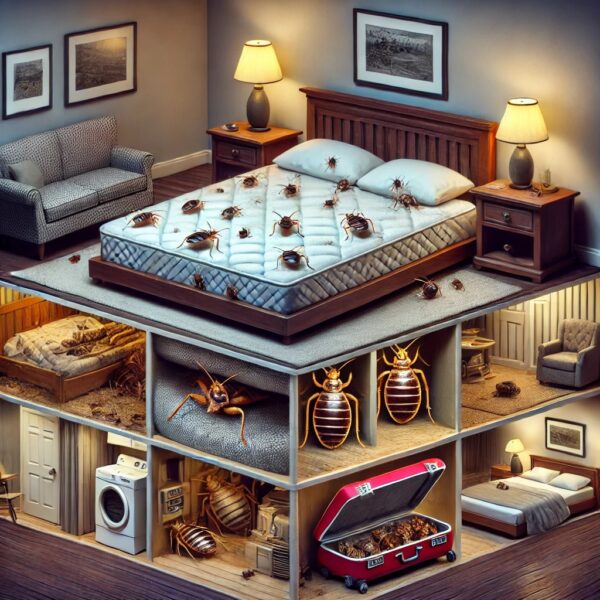Common Bed Bug Hiding Spots | ThermoPest Bed Bug Treatment